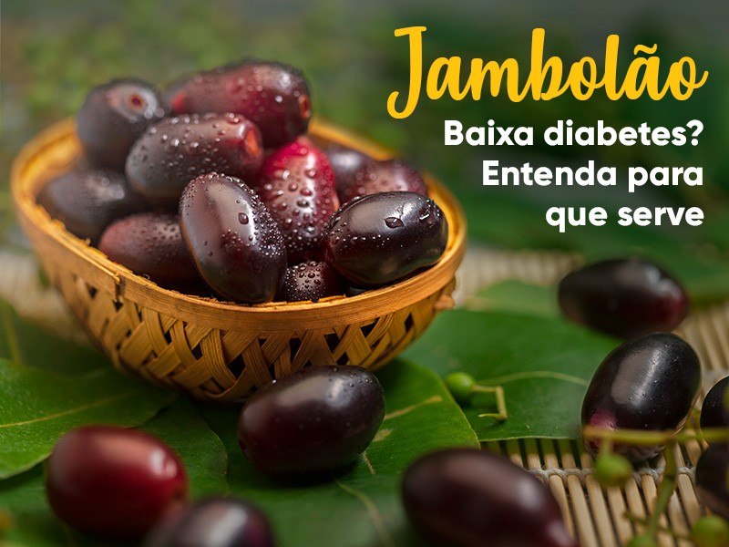 Jambolão ou Jamelão: baixa diabetes? Entenda para que serve!